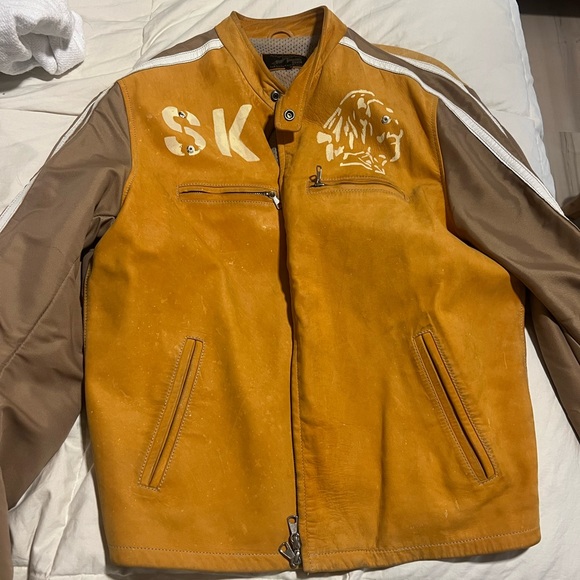 Jackets & Coats | Brogden Track Leather Jacket | Poshmark